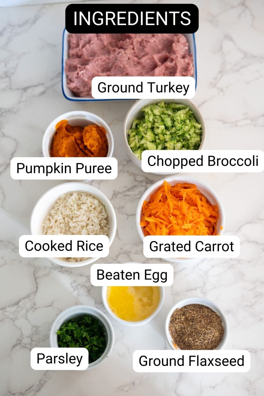 Turkey Meatloaf for Dogs