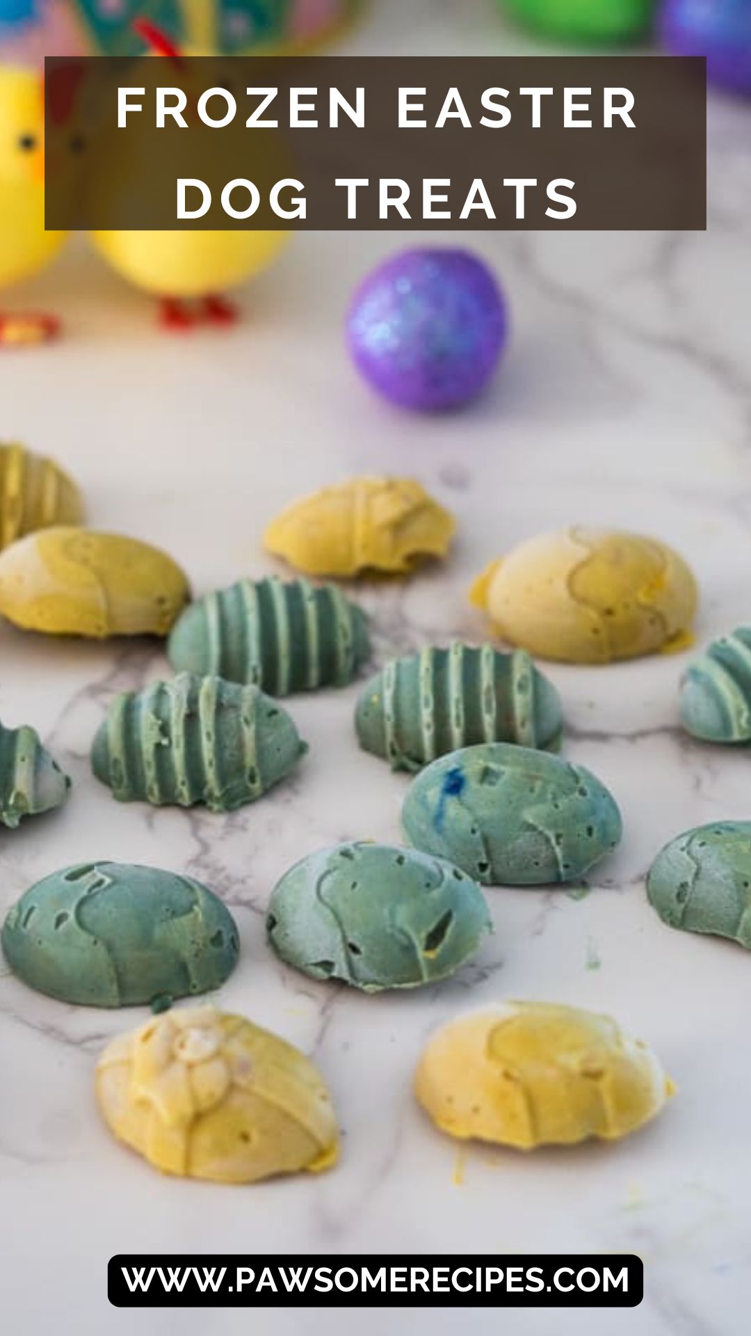 Frozen Easter Dog Treats