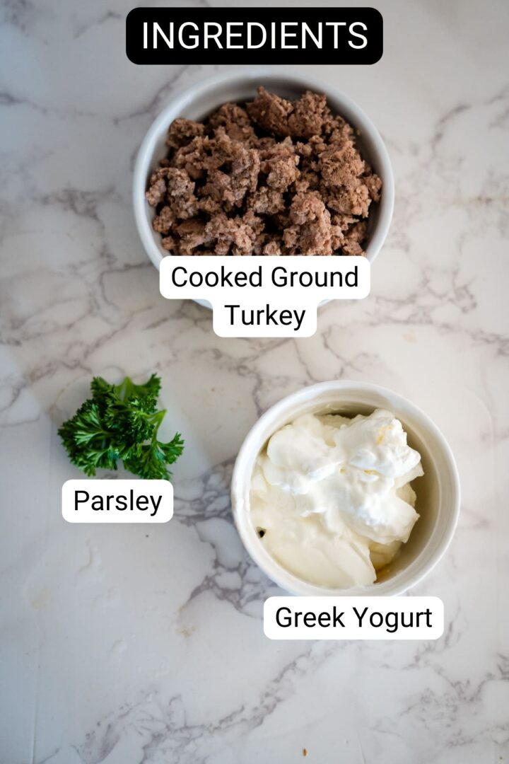 Frozen Ground Turkey Dog Treats